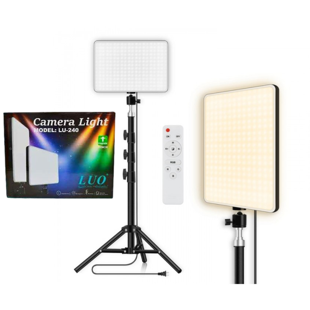 LAMPARA LED PANEL DE 11" 23X16CM LU-240 – FERTEC.COM.PY