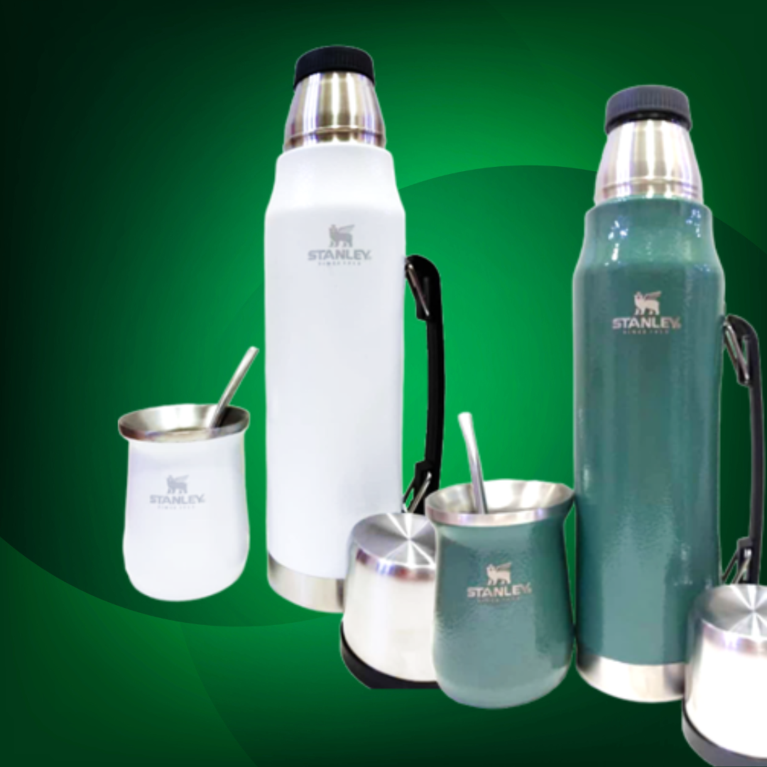 KIT DE TERMO PARA MATE STANLEY 1 LITRO 3 EN 1 – FERTEC.COM.PY